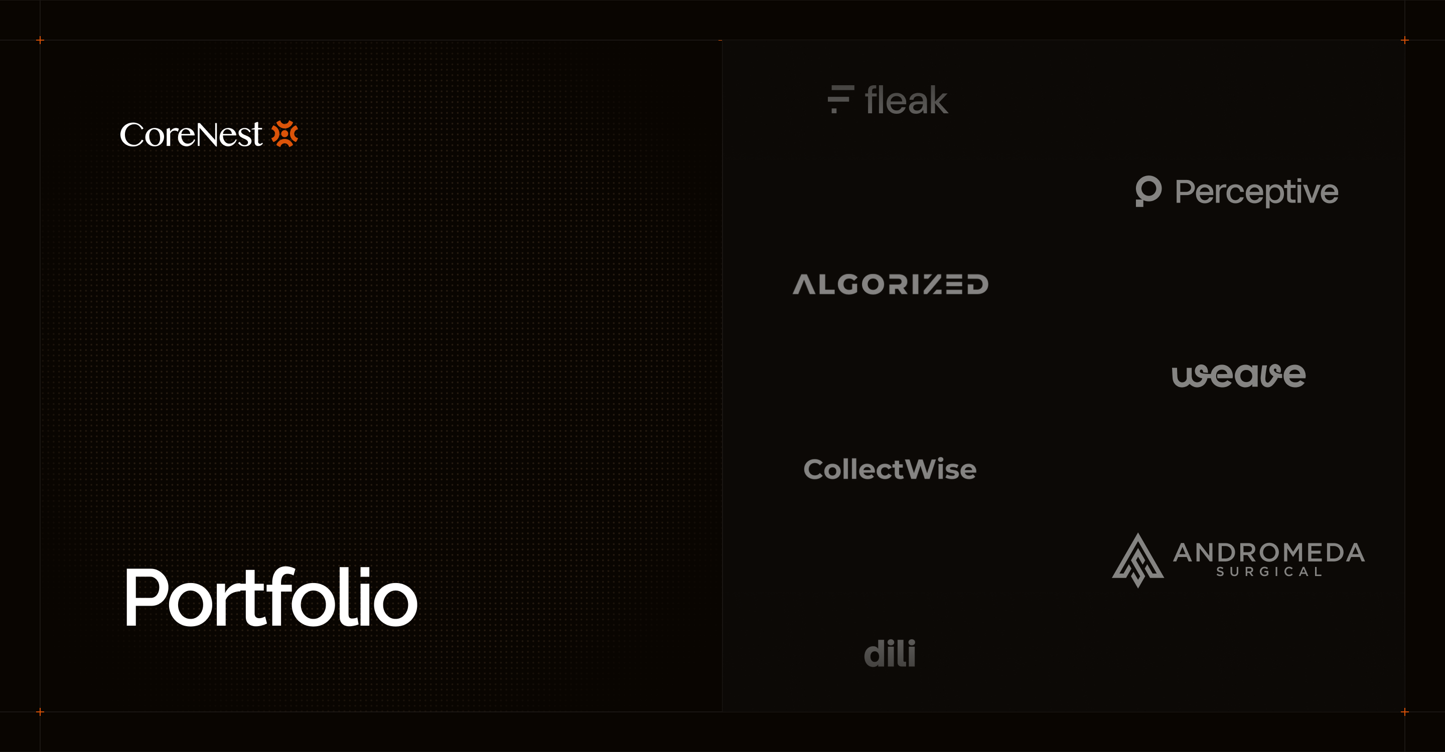 CoreNest Portfolio | Startups Rewriting the Future